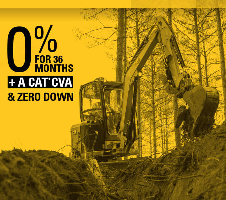 New Cat® Machine Financing Special Offer | Carter Machinery